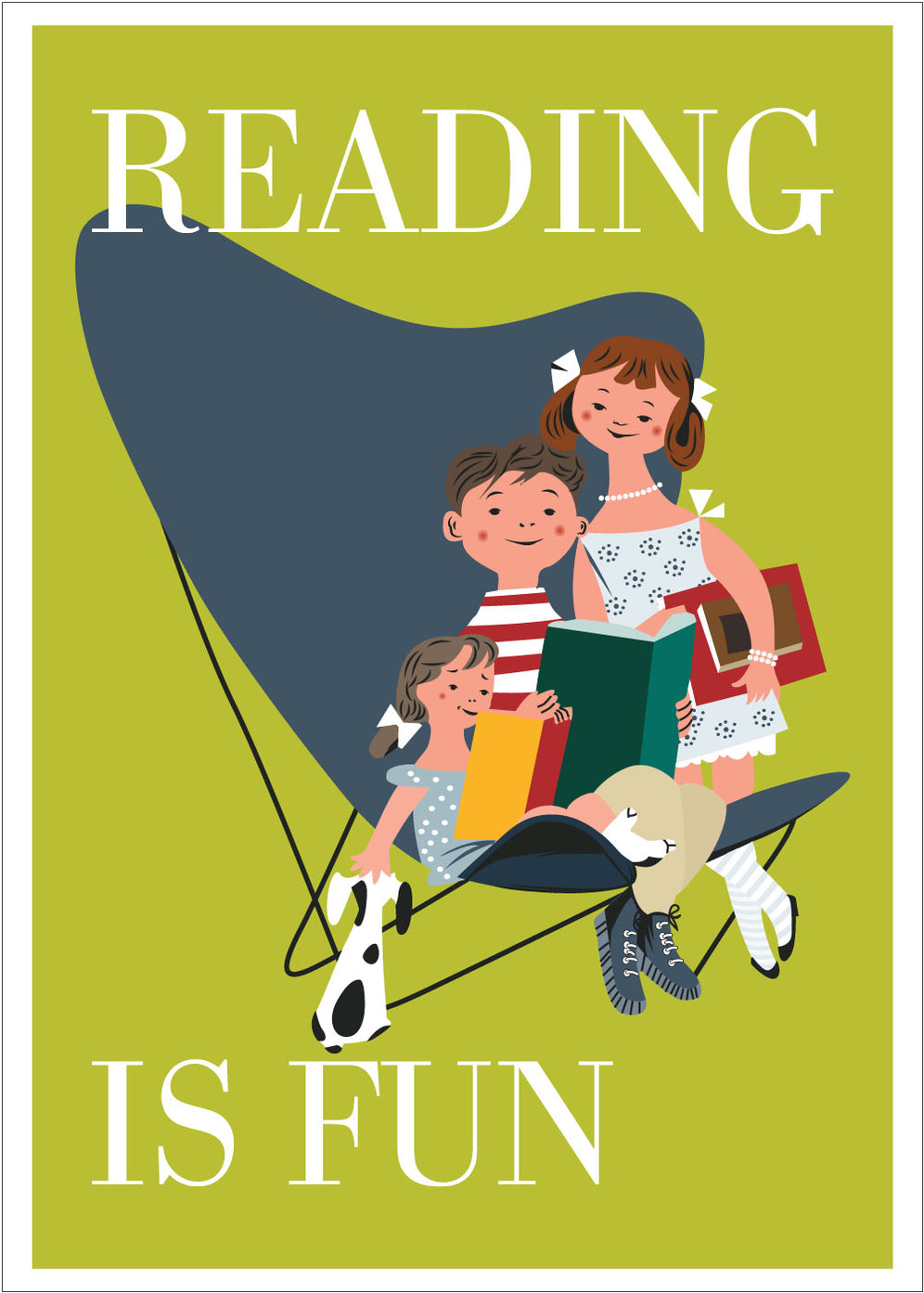 Reading is Fun Print – Fridgedoor