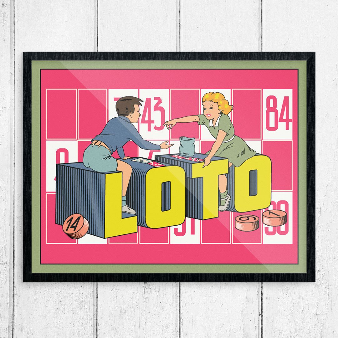 Children's Loto Game Print – Fridgedoor