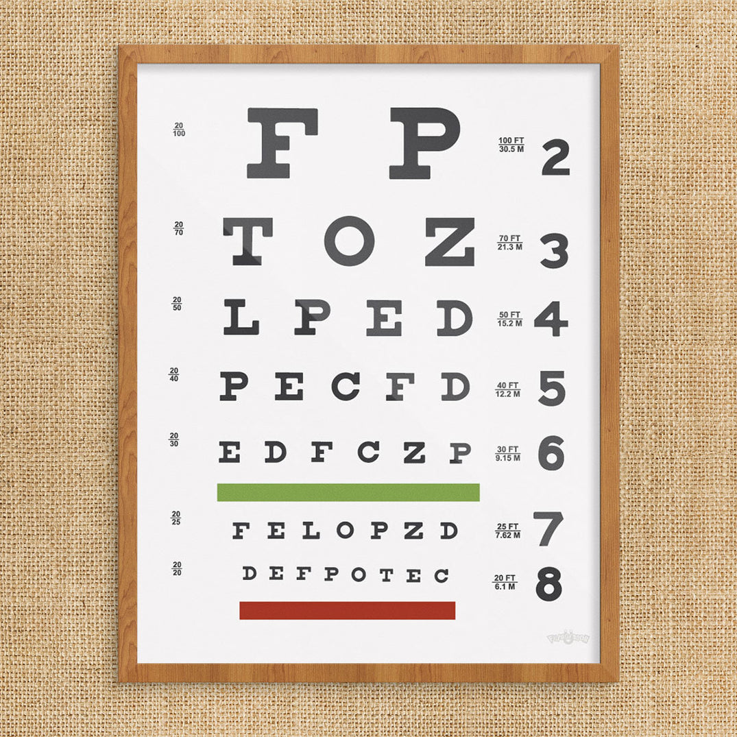Eye Chart Magnet – Fridgedoor
