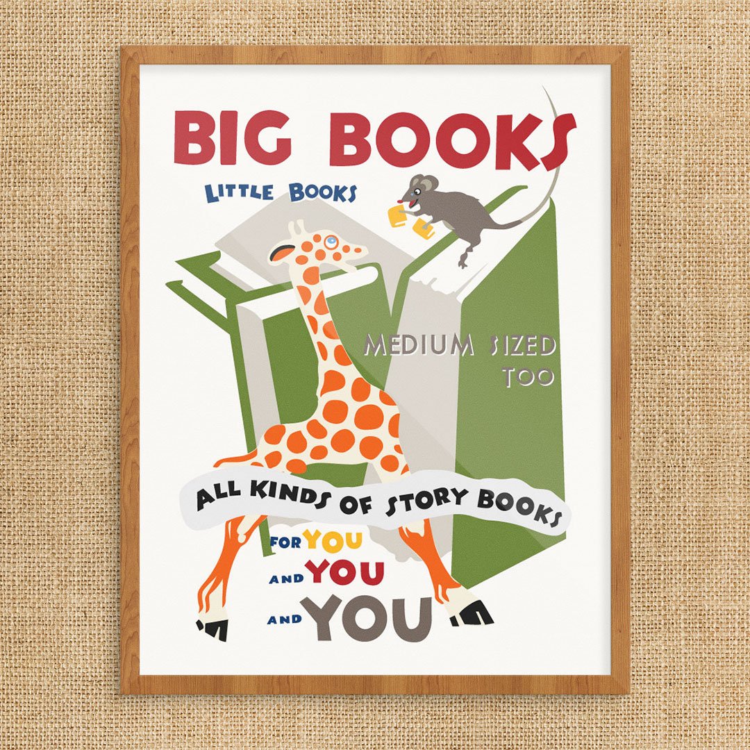 Reading & Book Lovers Magnets and Prints – Fridgedoor