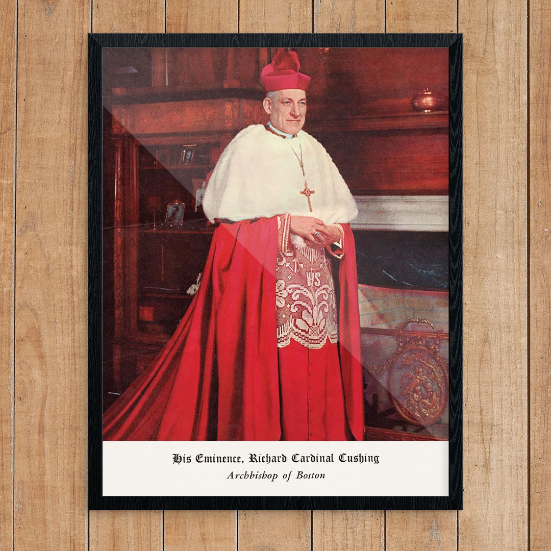 Boston's Archbishop Richard Cardinal Cushing Portrait – Fridgedoor